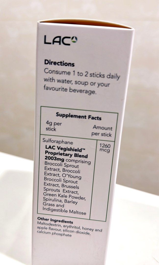 LAC Vegishield, Health & Nutrition, Health Supplements, Vitamins ...
