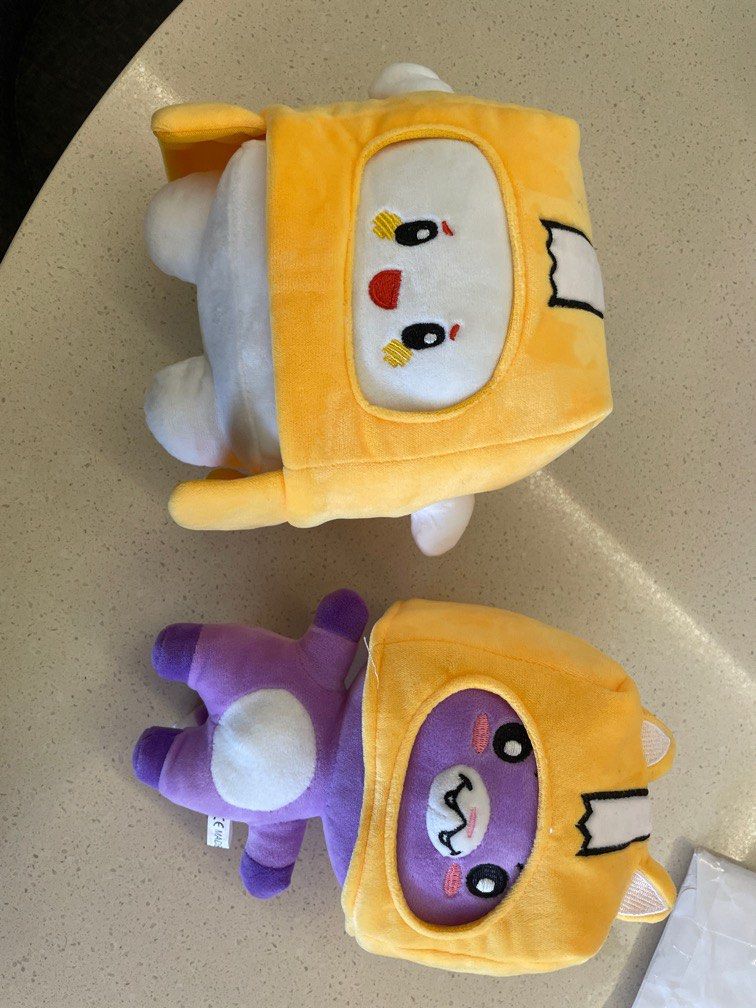 Lanky box soft toy, Hobbies & Toys, Toys & Games on Carousell