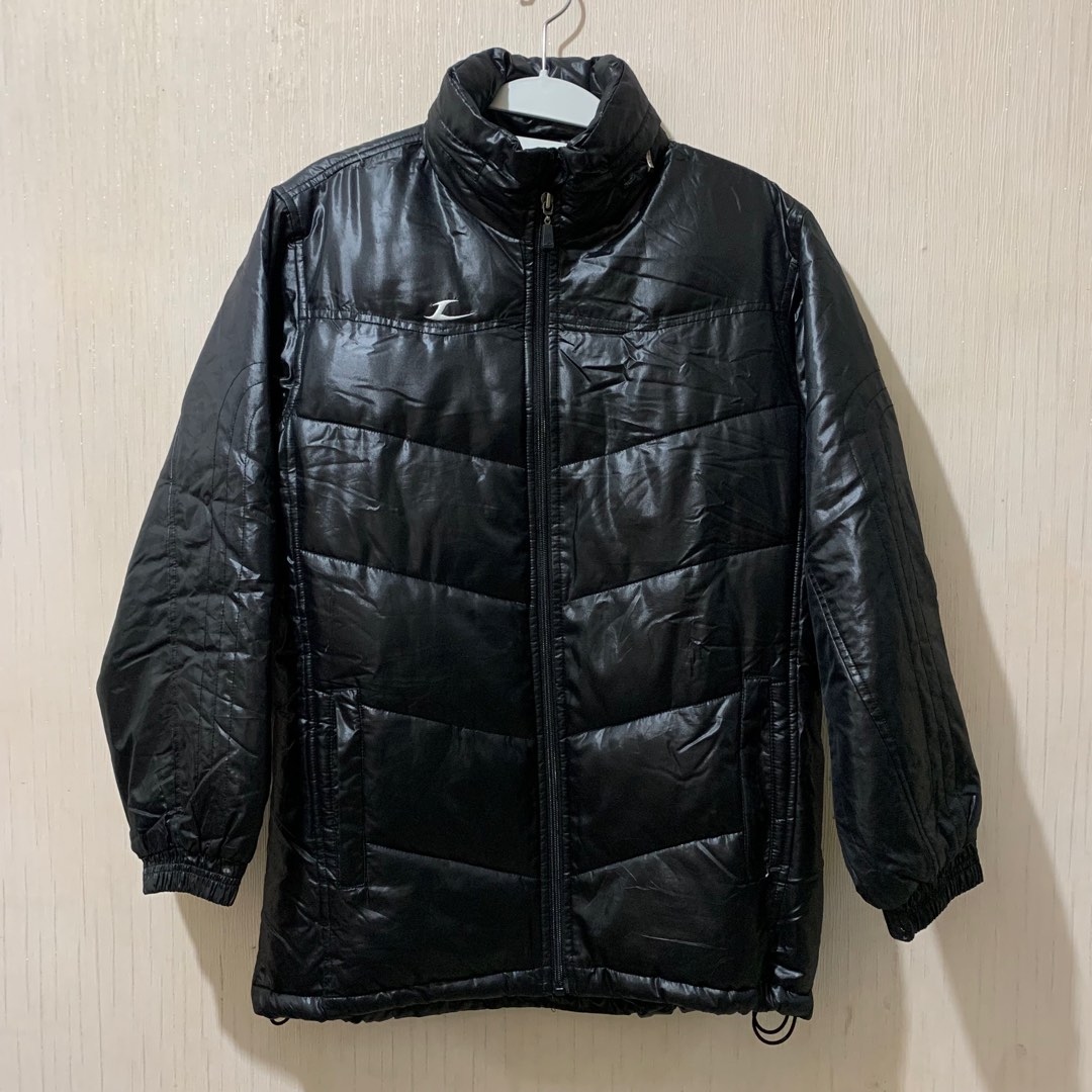 Lecaf Puffer jacket hitam (minus sedikit), Fesyen Pria, Pakaian , Baju ...
