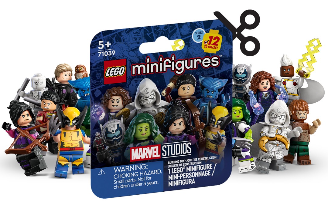 Lego 71039 Minifigure Marvel Series 2 (Complete set of 12), Hobbies ...