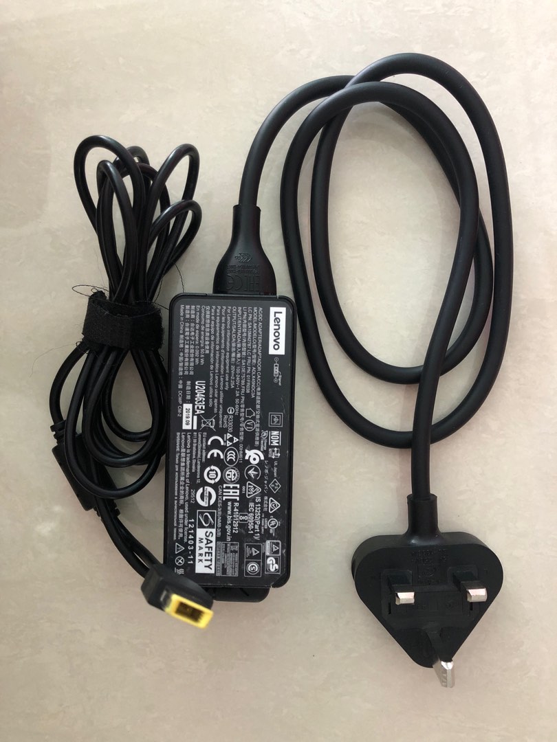 Lenovo Laptop Power Adapter Computers Tech Parts Accessories Cables Adaptors On Carousell