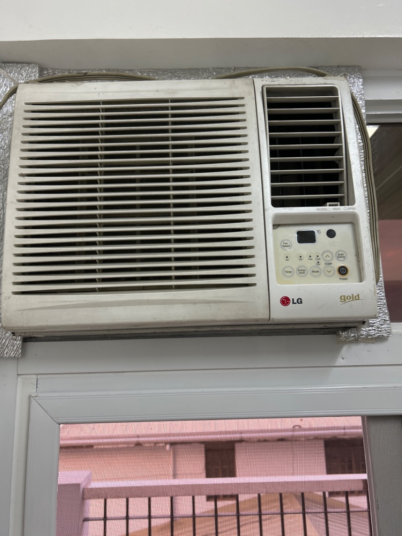LG Gold 1HP window type inverter grade Aircon, TV & Home Appliances, Air Conditioning and ...