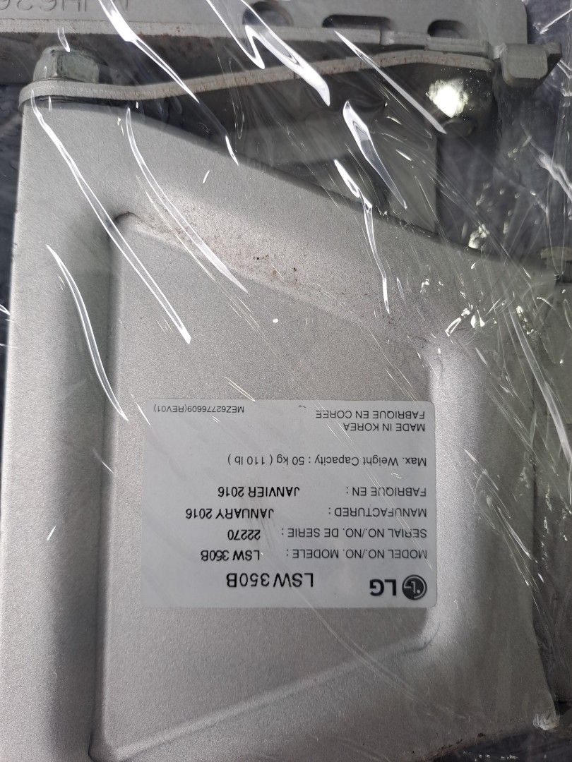 LG LSW350B TV wall mount, TV & Home Appliances, TV & Entertainment, TV ...