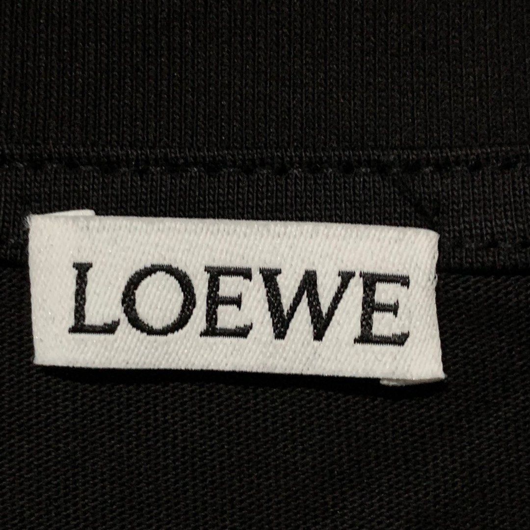 LOEWE NEON LOGO PRINT T SHIRT (Black), Men's Fashion, Tops & Sets ...