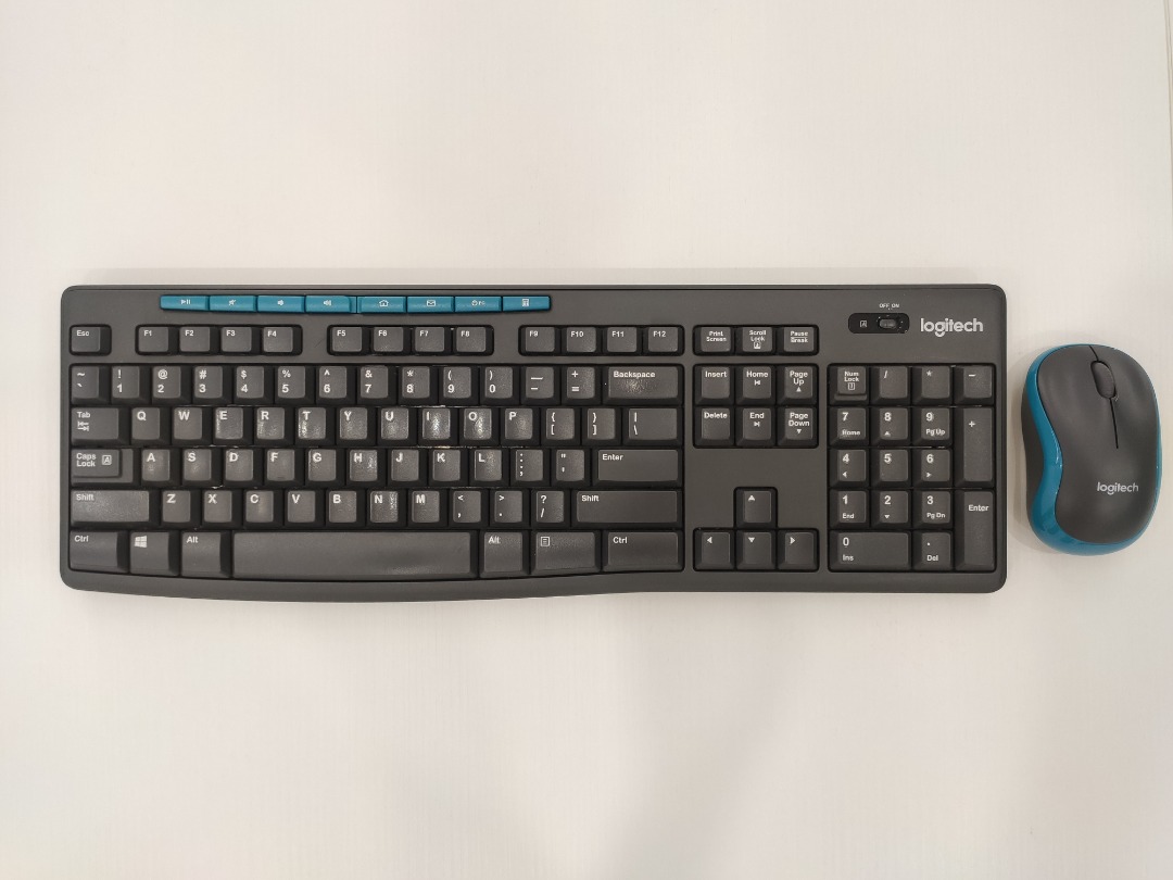 Logitech K275 Keyboard And M185 Mouse Bundle Streamlined Productivity