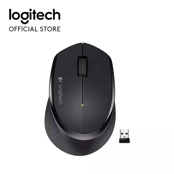 Logitech M275 Wireless Mouse, 2.4GHz, with Nano Receiver, Optical ...