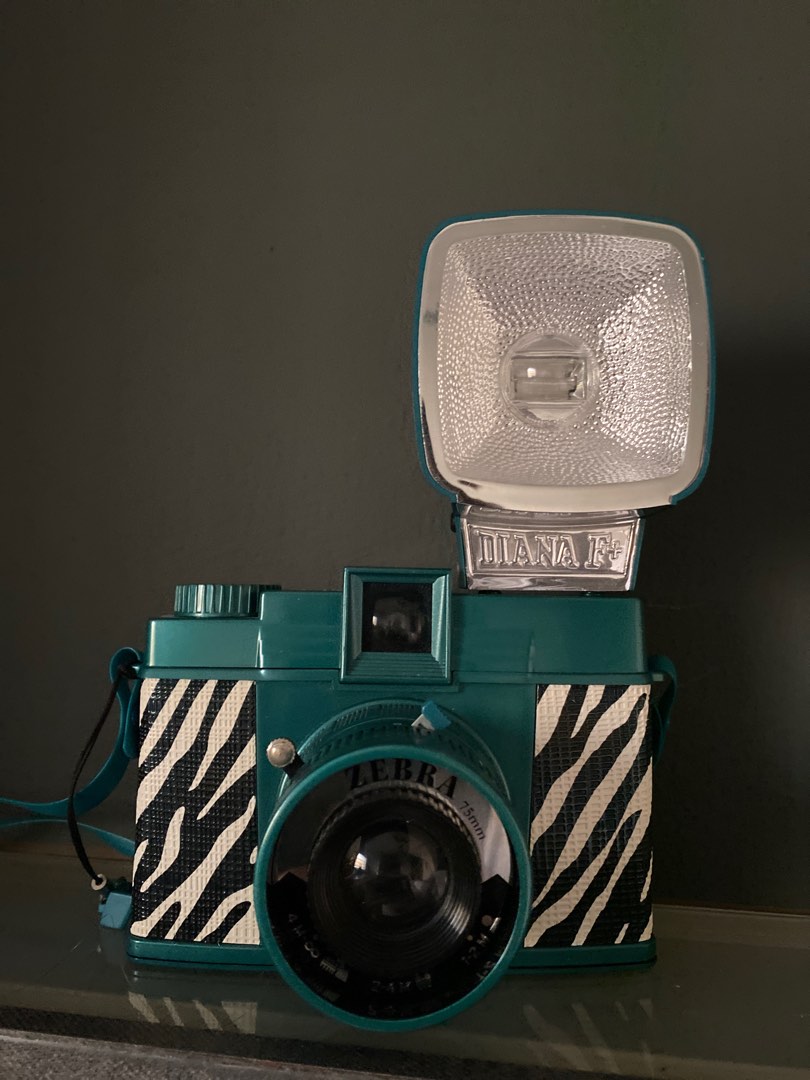 Lomography Diana F+ 35MM Film Camera - Limited Edition (Zebra ...