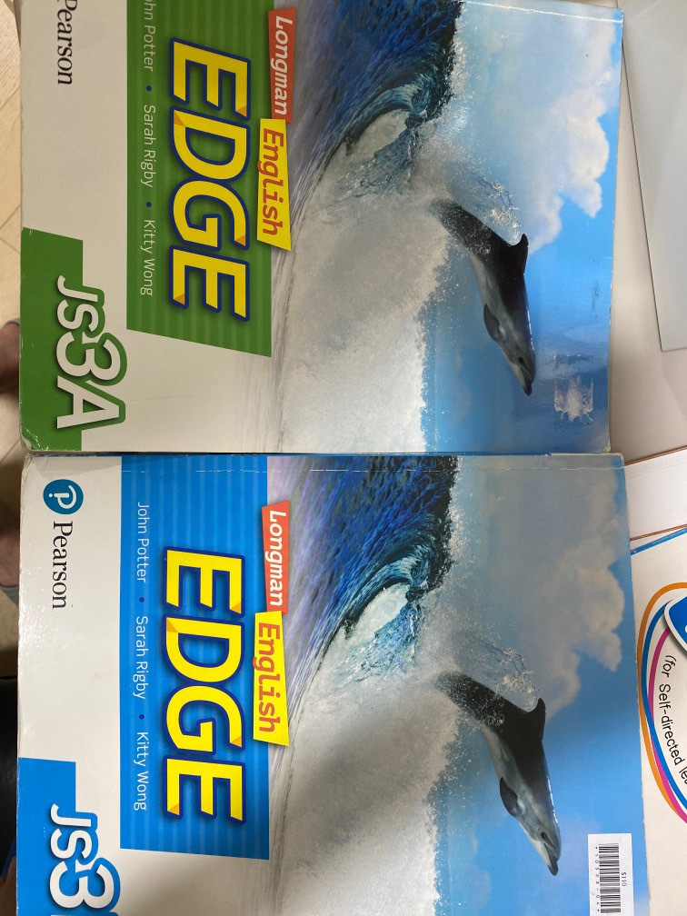 Longman english EDGE JS3A JS3B, 興趣及遊戲, 書本 & 文具, 教科書 - Carousell
