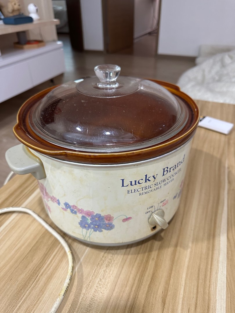 Luck Brand (TOYOMI) Electric Slow cooker, TV & Home Appliances, Kitchen ...