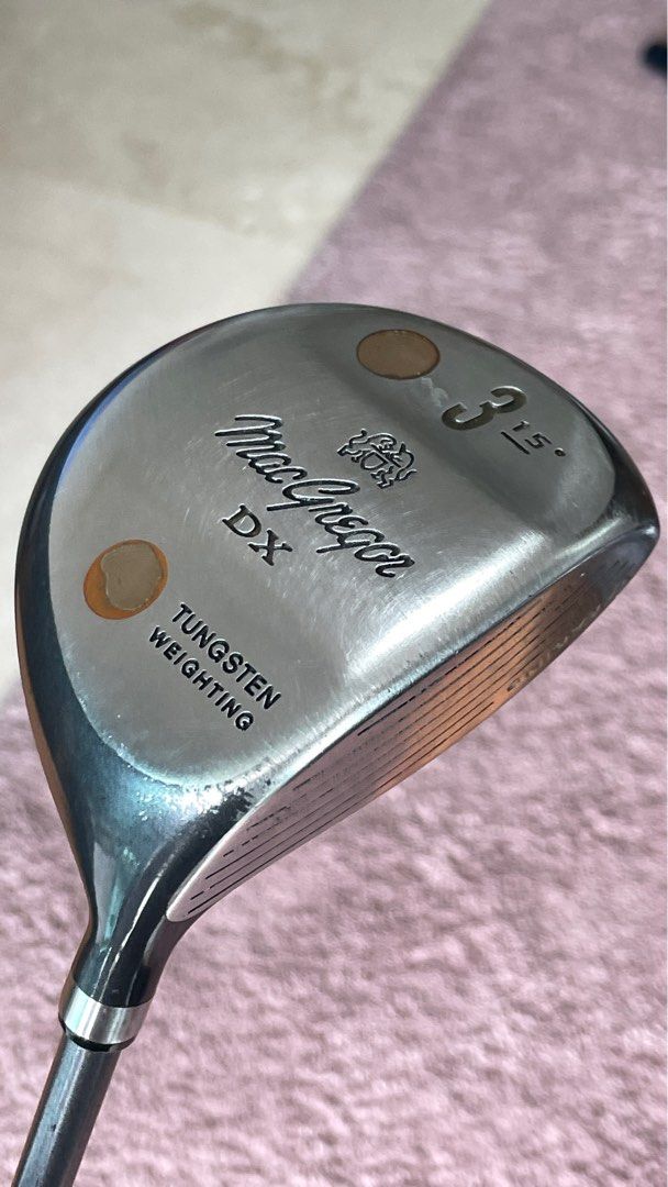 MacGregor DX 3 Wood 15* RH R-Flex, Sports Equipment, Sports & Games ...