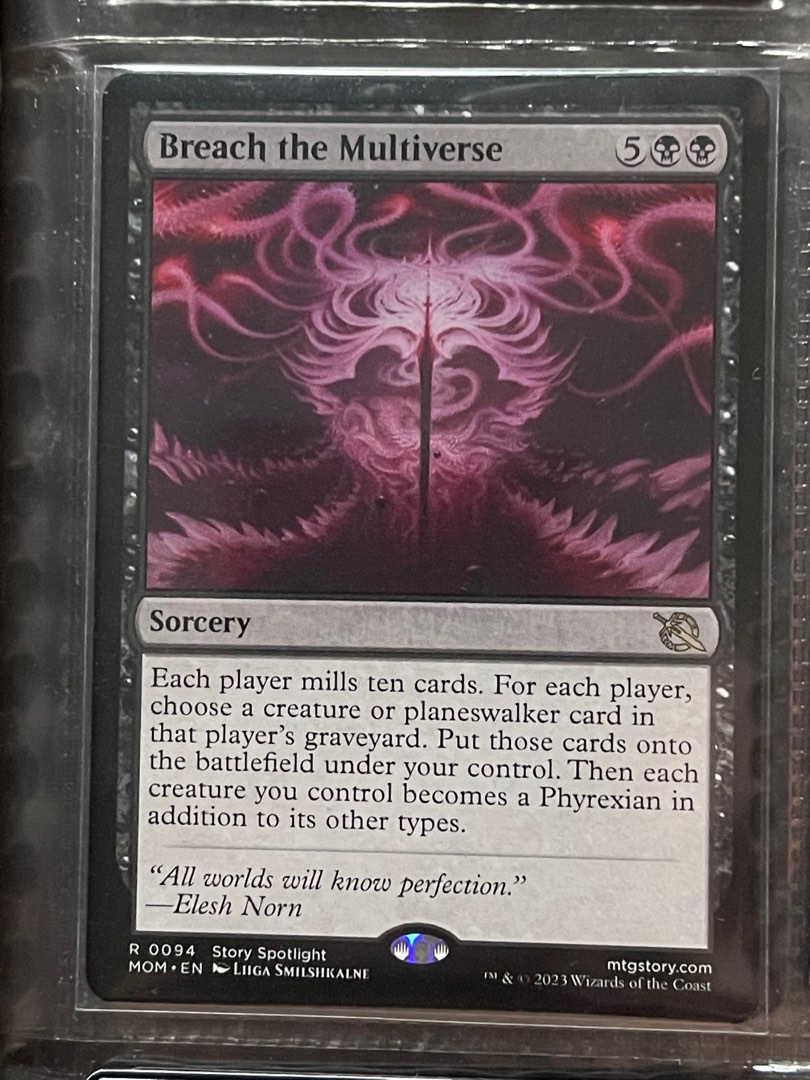Magic the gathering EDH commander Breach the Multiverse, Hobbies & Toys ...