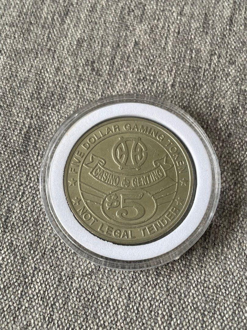 Malaysia Genting Highland $5 Gaming Token, Hobbies & Toys, Memorabilia ...