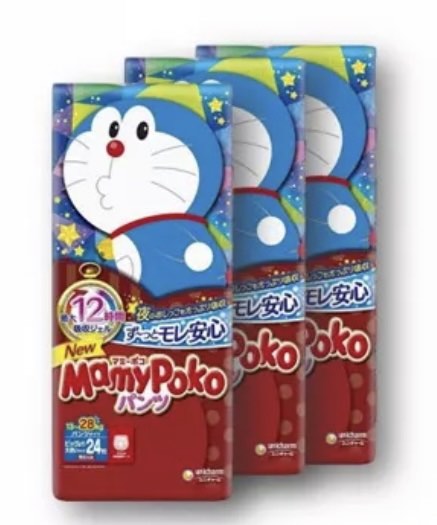 Mamypoko Doraemon Pants (XXL), Babies & Kids, Bathing & Changing ...