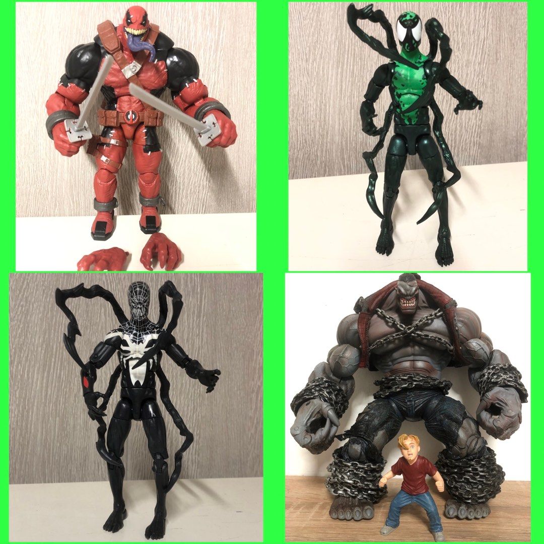 Marvel legends Pitt timmy lasher superior venom venompool baf spider ...