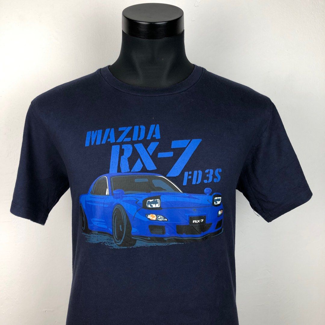Mazda Rx7 Tshirt, Men's Fashion, Tops & Sets, Tshirts & Polo Shirts on ...