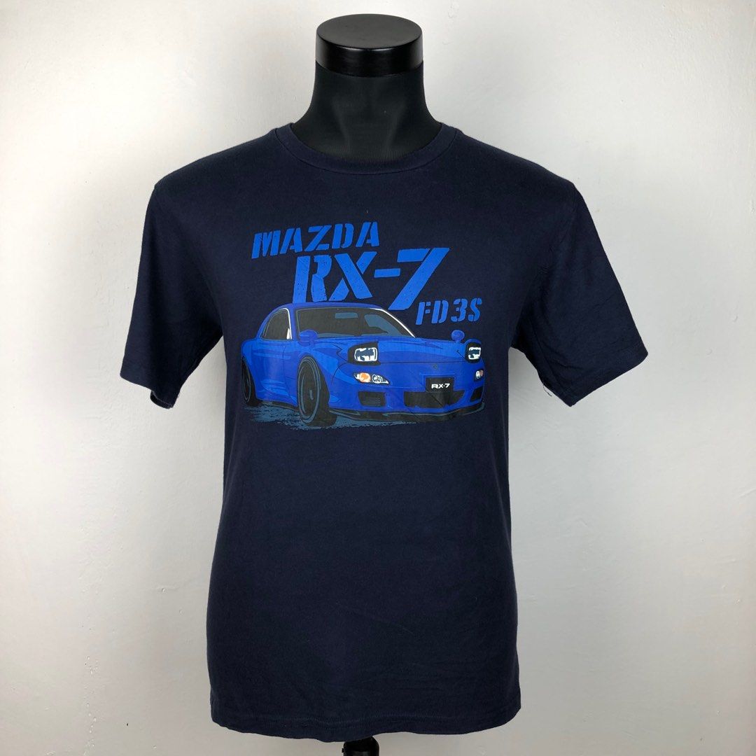 Mazda Rx7 Tshirt, Men's Fashion, Tops & Sets, Tshirts & Polo Shirts on ...