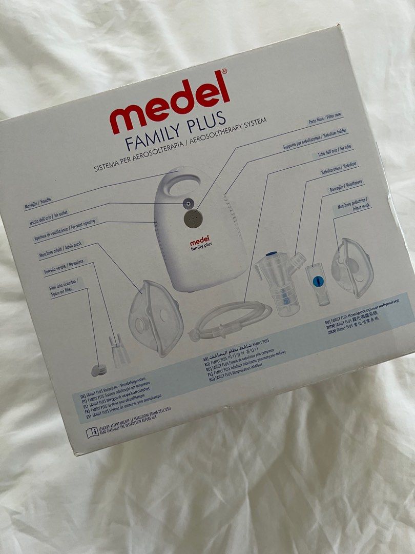 Medel nebuliser (Family Plus), Health & Nutrition, Medical Supplies ...