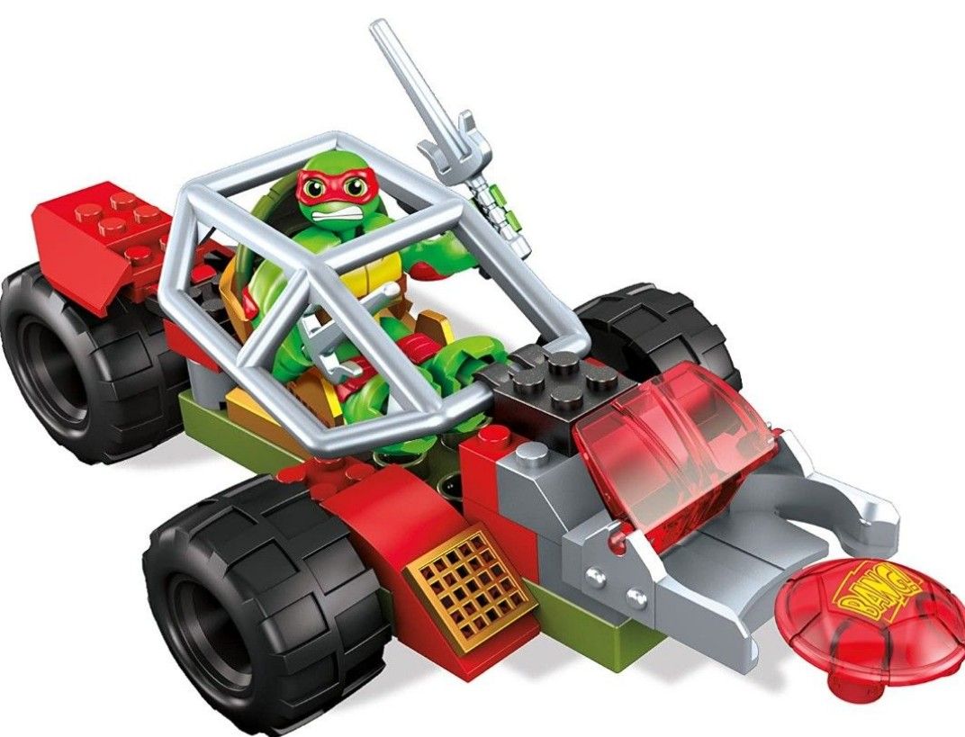 Mega Bloks Teenage Mutant Ninja Turtles TMNT Raph Shell Cycle, Hobbies ...