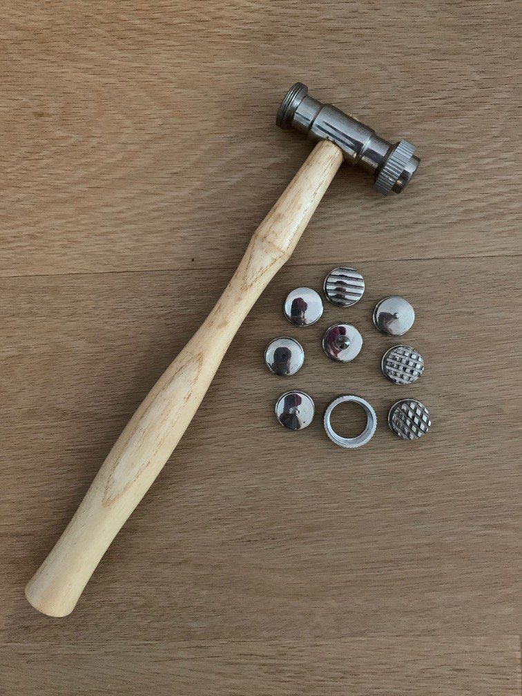 Metal Stamp Hammer, Hobbies & Toys, Stationery & Craft, Craft Supplies ...