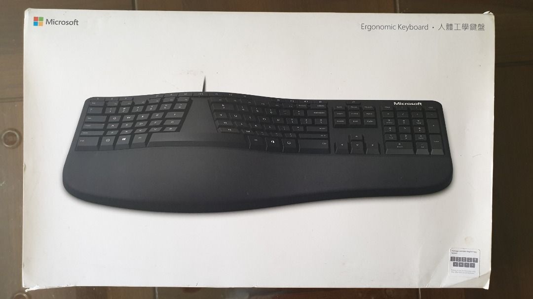 Microsoft Ergonomic Keyboard Wired, Computers & Tech, Parts ...