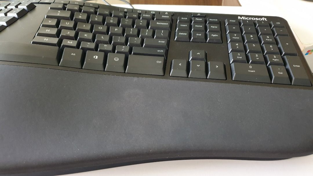 Microsoft Ergonomic Keyboard Wired, Computers & Tech, Parts & Accessories, Computer Keyboard on ...