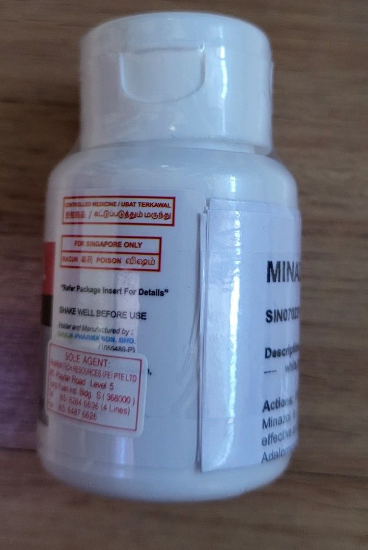 Minazol Powder note expiring on Oct2023, Health & Nutrition, Medical ...