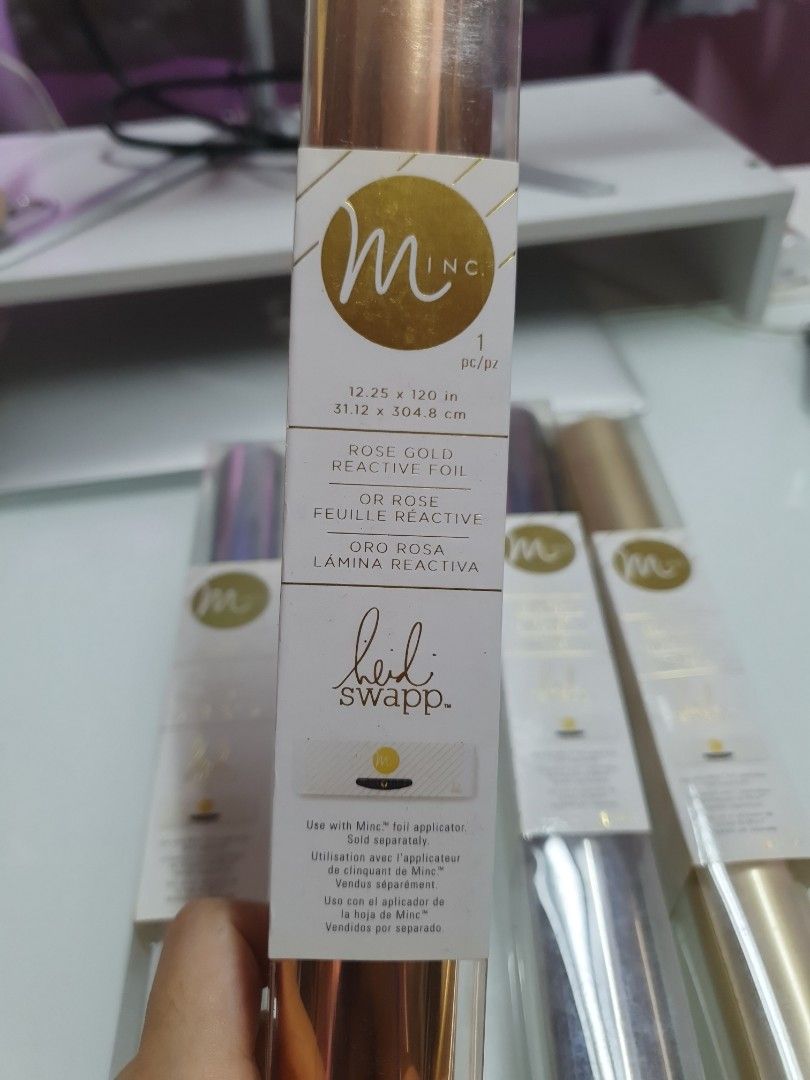 Minc Reactive Foil, Hobbies & Toys, Stationery & Craft, Craft Supplies & Tools on Carousell