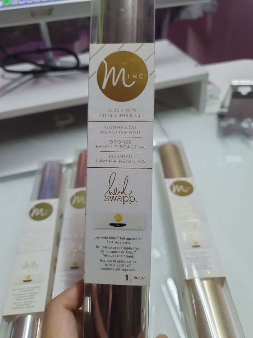 Minc Reactive Foil, Hobbies & Toys, Stationery & Craft, Craft Supplies & Tools on Carousell