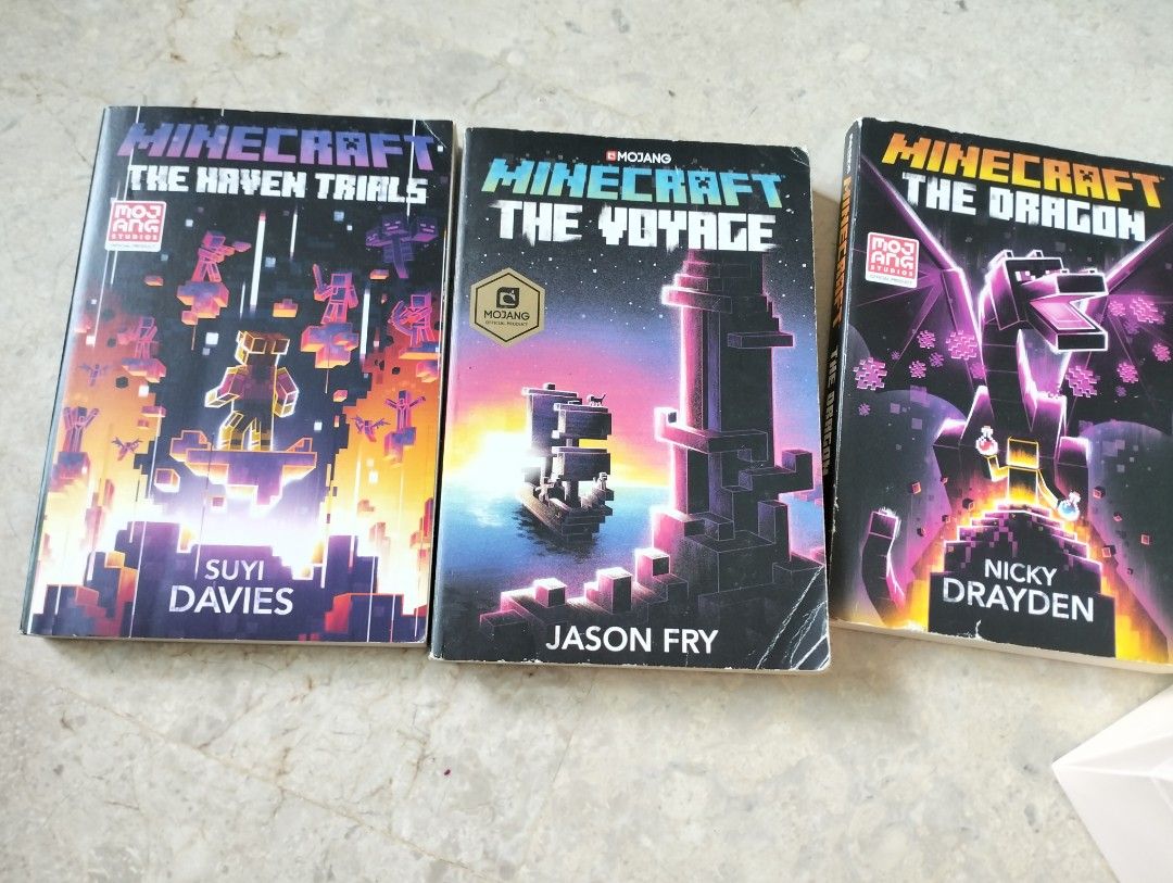 Minecraft books, Hobbies & Toys, Books & Magazines, Fiction & Non ...