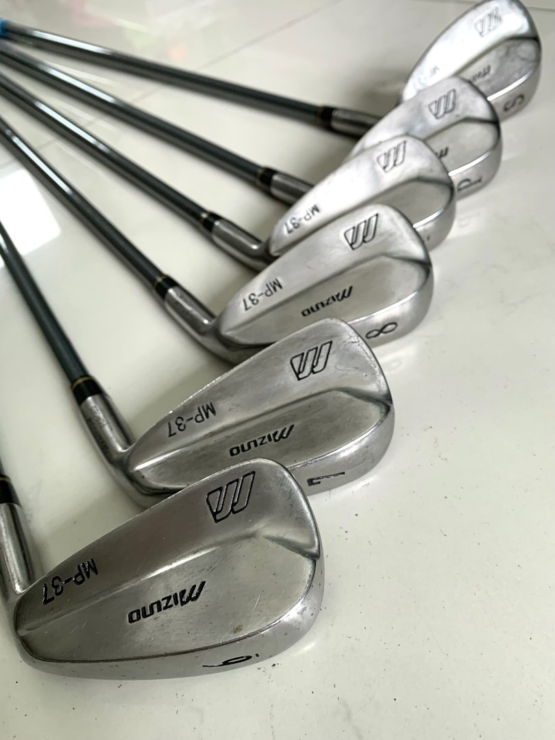Mizuno MP-37 Muscle back Forged Golf Irons 6-P +S, Sports Equipment, Sports & Games, Golf on ...