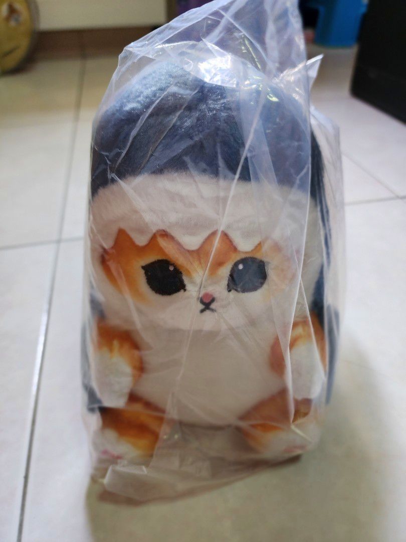 Genuine Mofusand Shark Plushie Soft toy, Hobbies & Toys, Toys & Games on Carousell