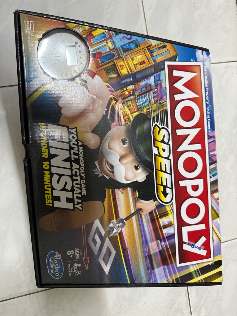 Monopoly speed, Hobbies & Toys, Toys & Games on Carousell