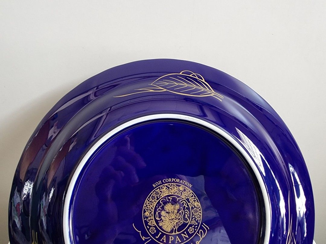 Morrocan Taous Peacock Porcelain Plate on Carousell