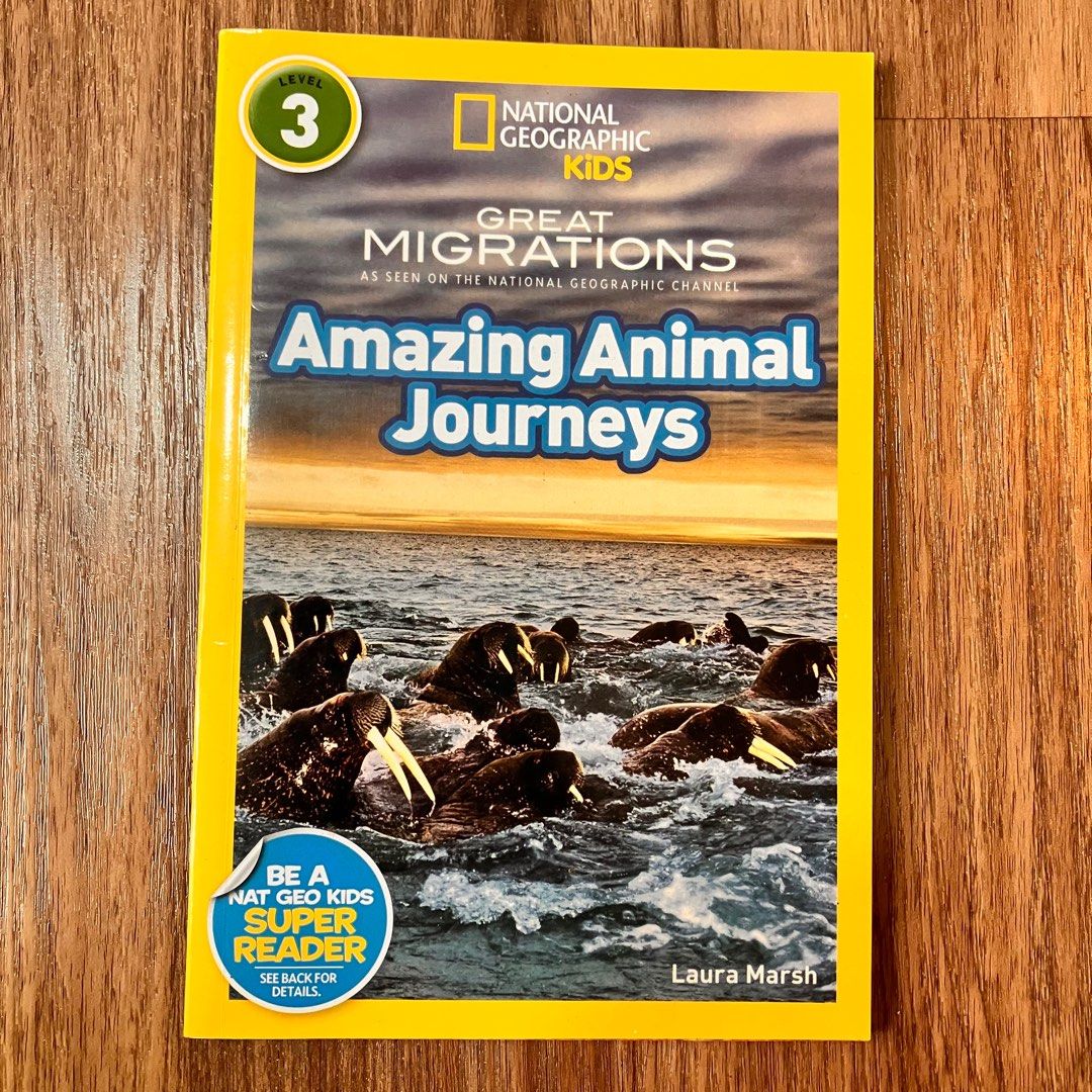 (Sep break discount) National Geographic Kids: Amazing Animal Journeys ...