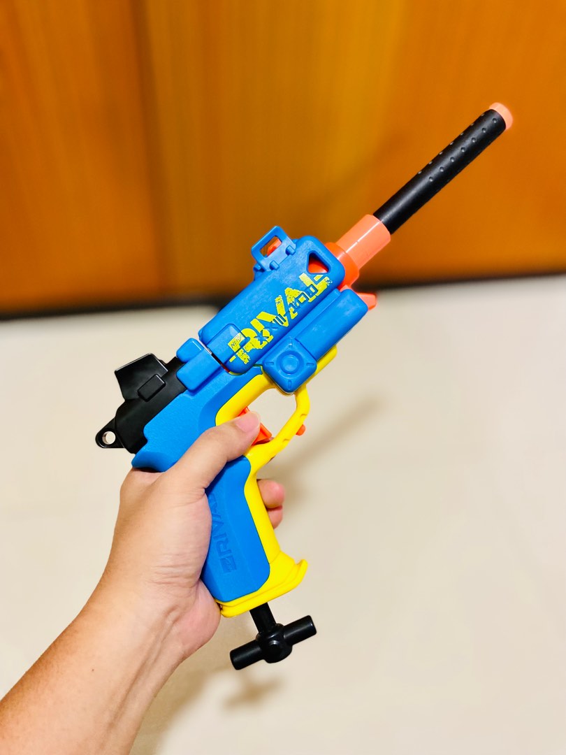 Modded Nerf Rival Pilot Blaster, Hobbies & Toys, Toys & Games on Carousell