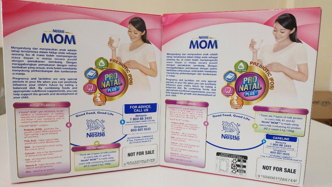 Nestle Mom Milk Powder, Babies & Kids, Maternity Care on Carousell