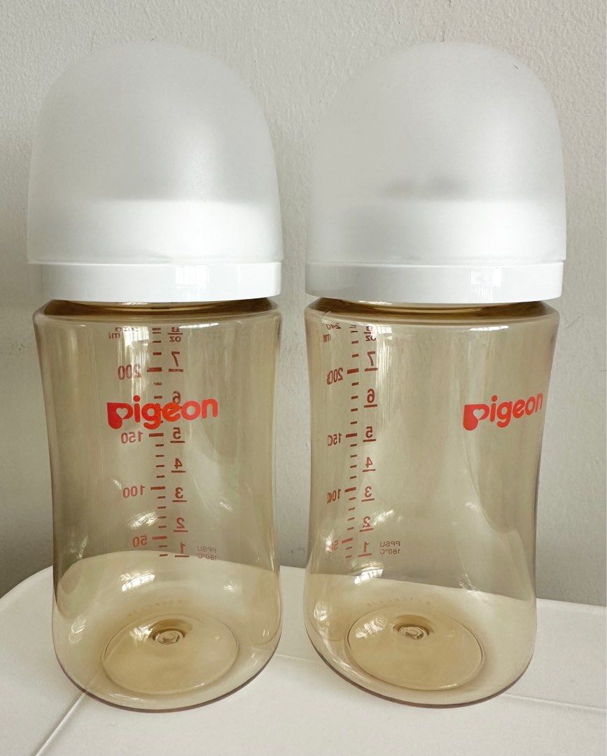 New Pigeon Wide Neck Soft Touch Milk Bottle PPSU, Babies & Kids, Nursing & Feeding ...
