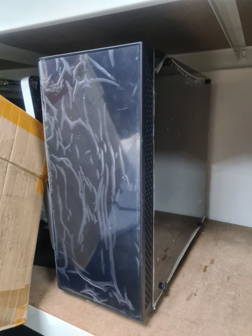 New Thermal Take ATX Case |Double sided Dark tinted Tempered glass ...