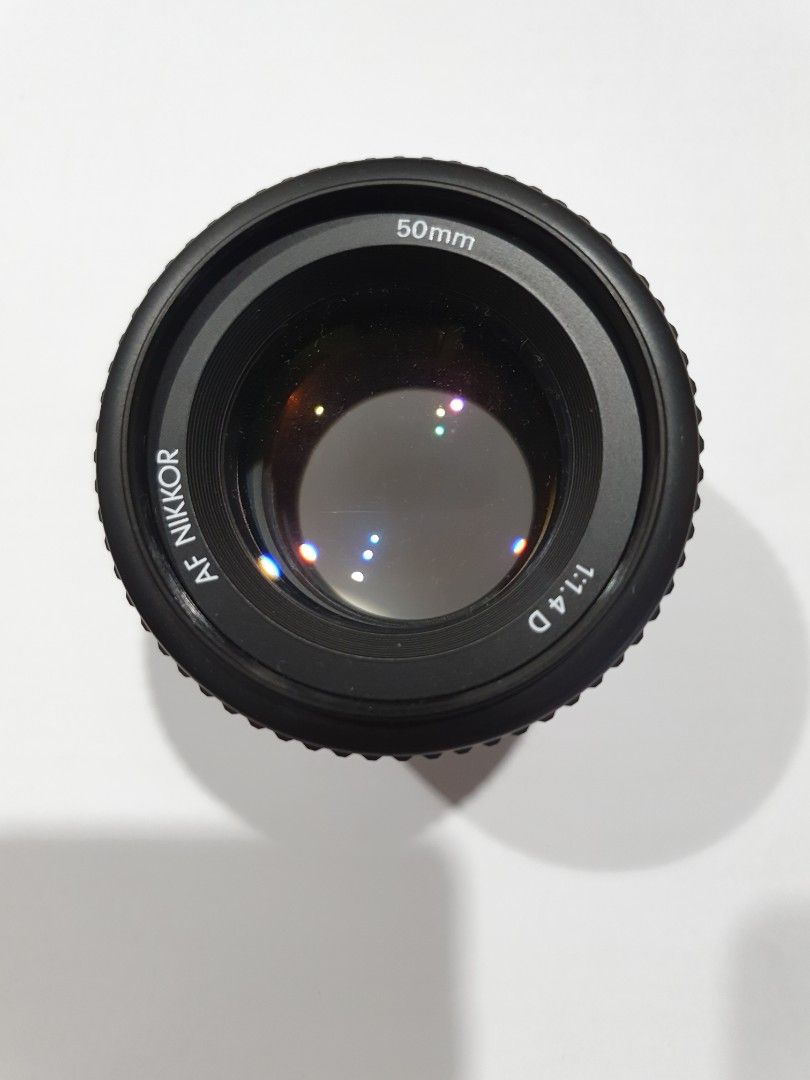 Nikon AF 50mm f/1.4 D Lens, Photography, Lens & Kits on Carousell