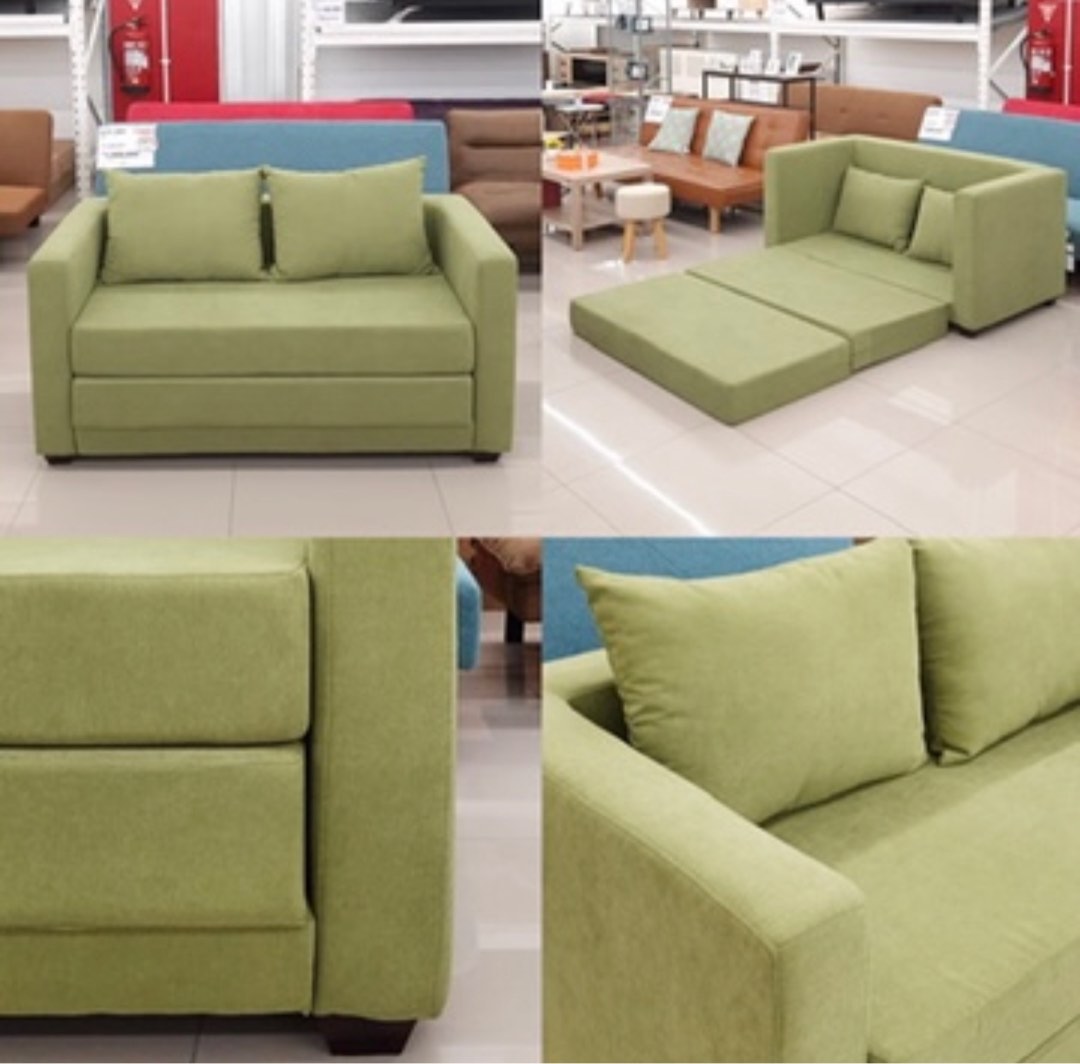 Obral sleeper sofa santai bisa cicilan, Perabotan Rumah di Carousell