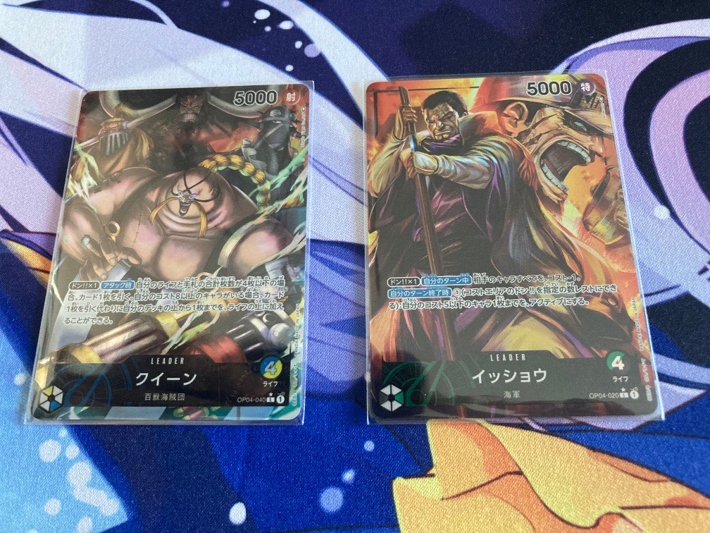 One piece OP-04 Leader Queen and Leader Isshou, Hobbies & Toys, Toys ...