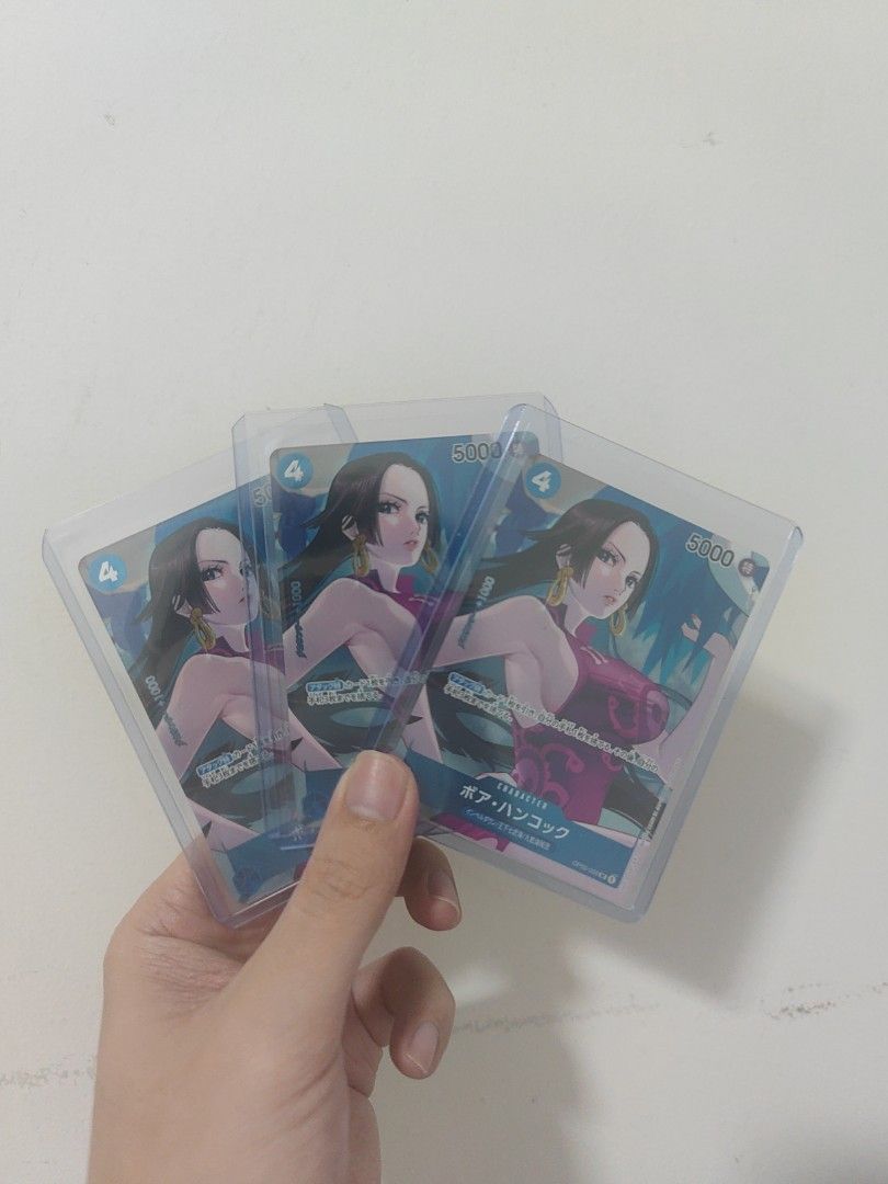 One Piece TCG (OP02-059) Boa Hancock Promo, Hobbies & Toys, Toys & Games on Carousell