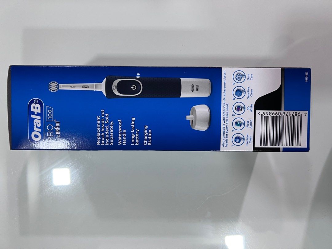 Oral B Electric Toothbrush Pro 100, Beauty & Personal Care, Oral Care ...