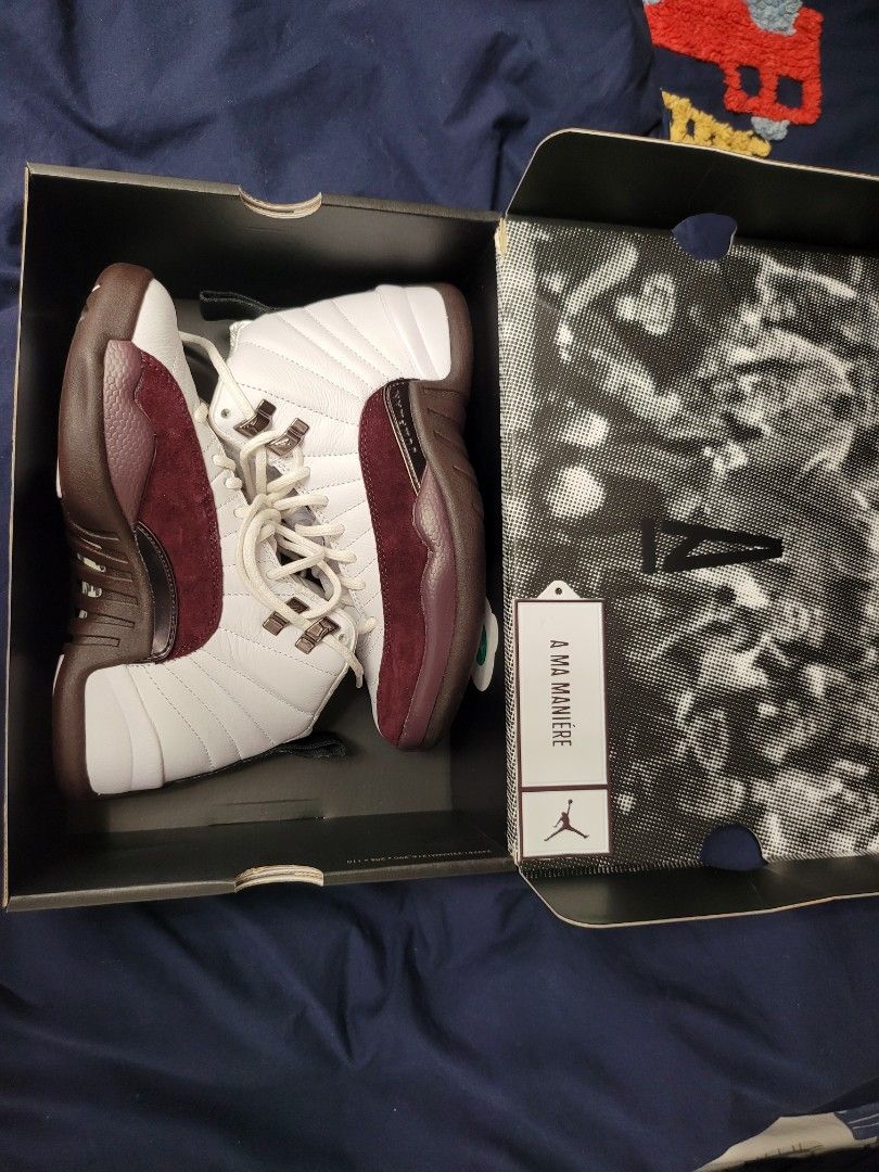 Original Air Jordan 12 x A Ma Maniere on Carousell