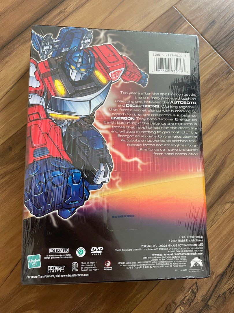 Original anime dvd - Transformers Energeon, Hobbies & Toys, Music ...
