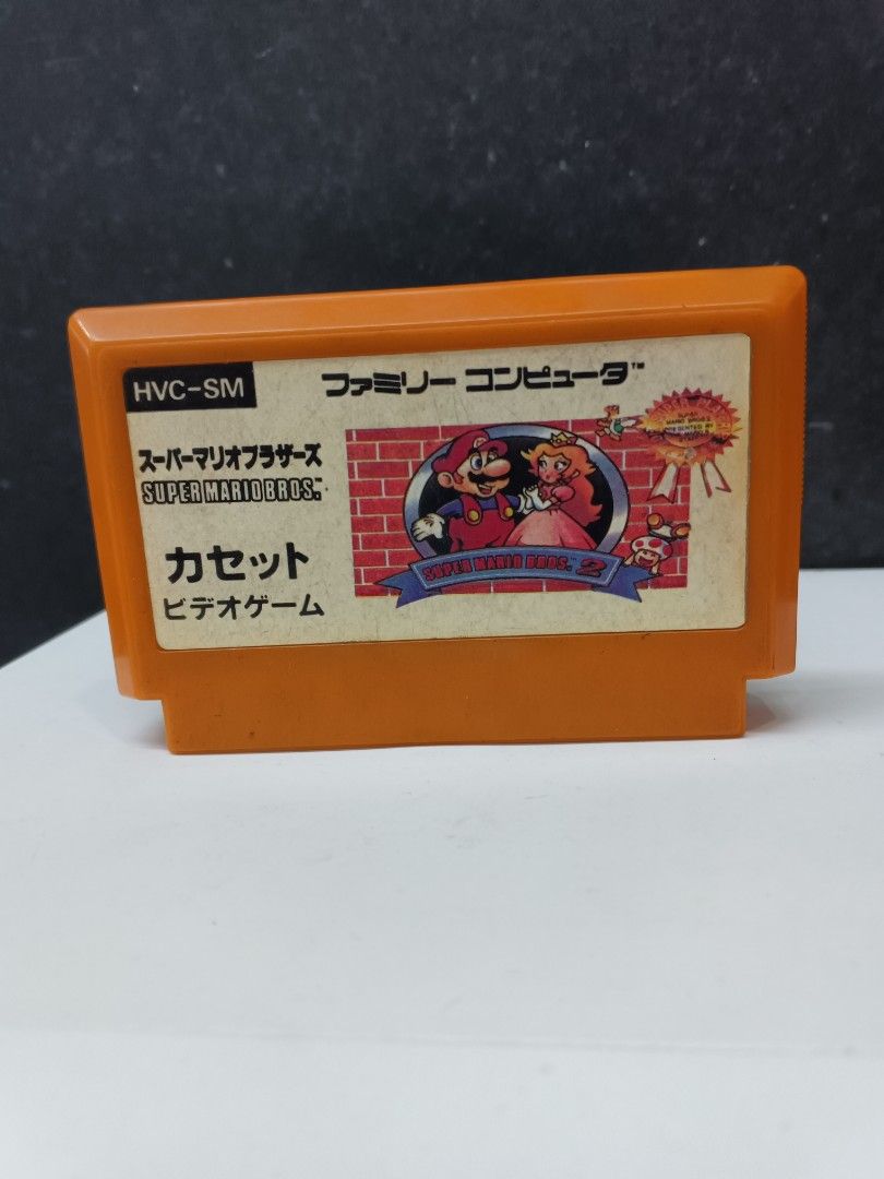 Original Famicom: Super Mario Brothers JAPAN Family Computer Cartridge ...