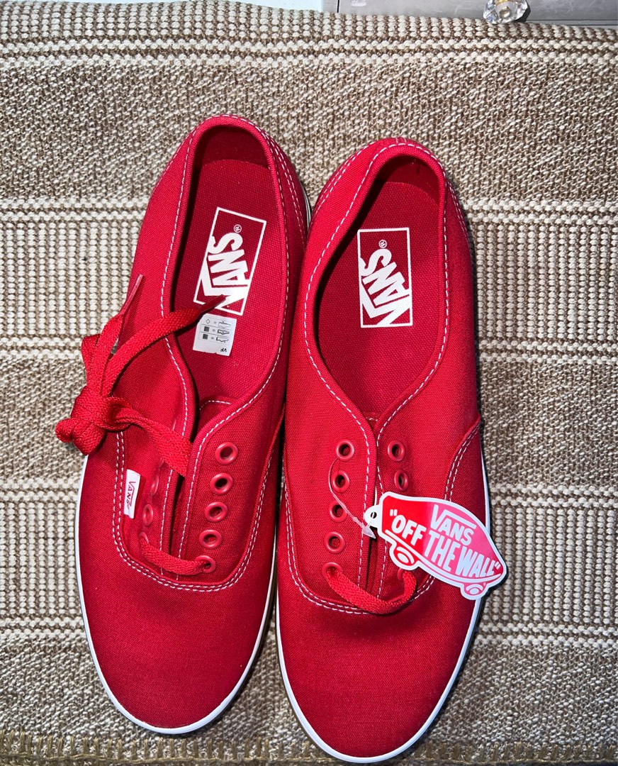 Original Vans Red on Carousell