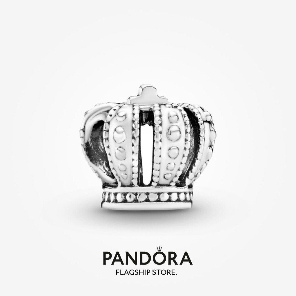 Pandora Crown Charm, Luxury, Accessories on Carousell