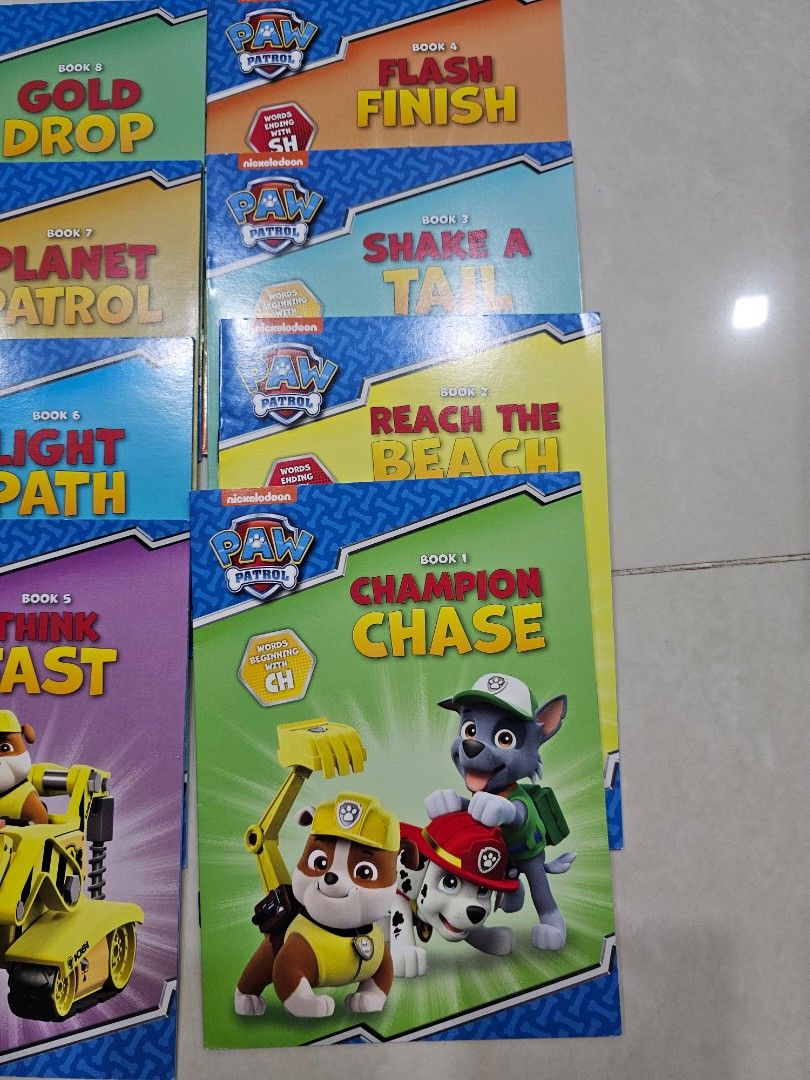 Paw Patrol Phonics Set., Hobbies & Toys, Books & Magazines, Children's ...