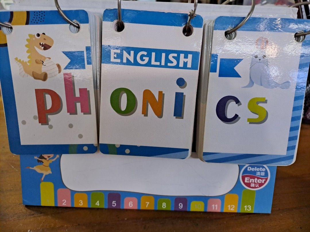 Phonics Blending Flashcards, Hobbies & Toys, Stationery & Craft ...